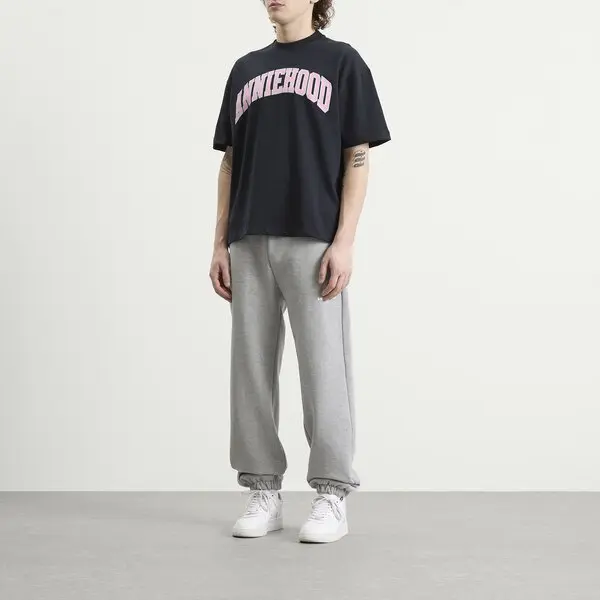 ANNIE HOOD College Arch T-shirt - Navy