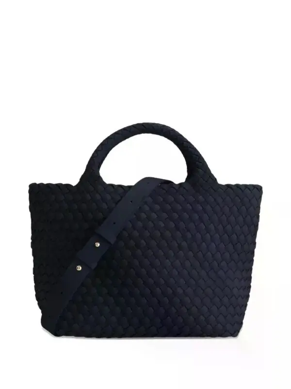MARREA Woven Top-handle Tote Bag