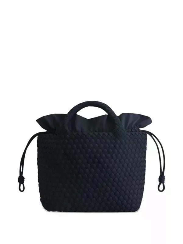 MARREA Woven Top-handle Tote Bag