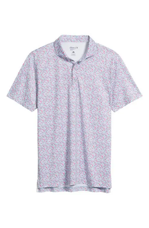 Johnnie-o Charmer Floral Performance Jersey Polo