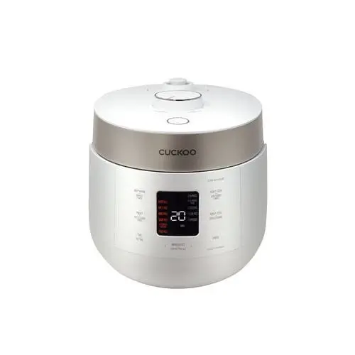 CUCKOO 10-cup Twin Pressure Rice Cooker - White