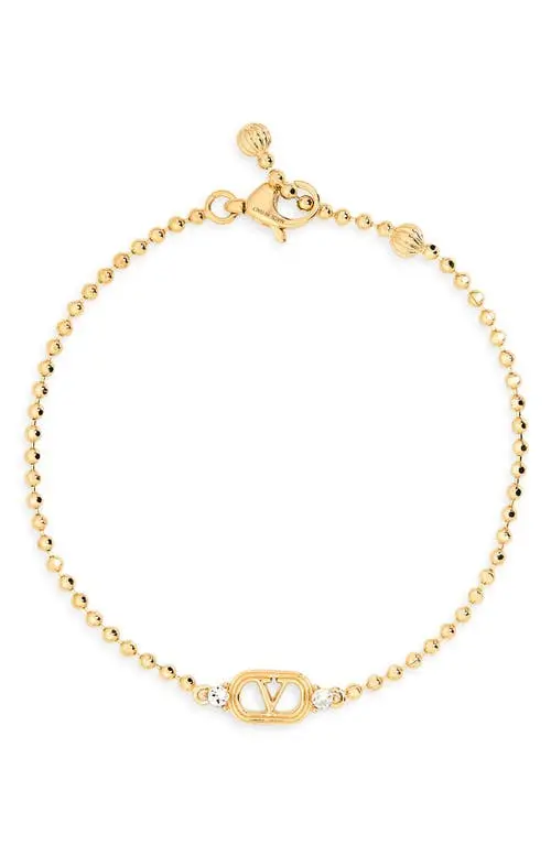 Valentino Garavani Ovalette Chain Bracelet - Gold