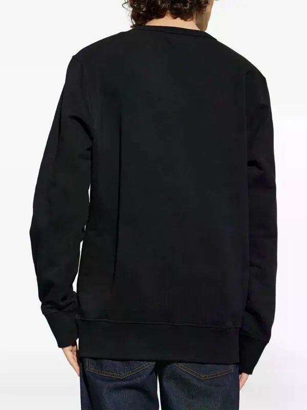 Alexander McQueen Long-sleeve Embroidered Sweater - Black