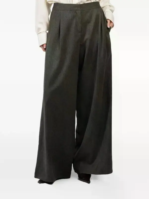 Dusan Pleated Wide Leg Pants