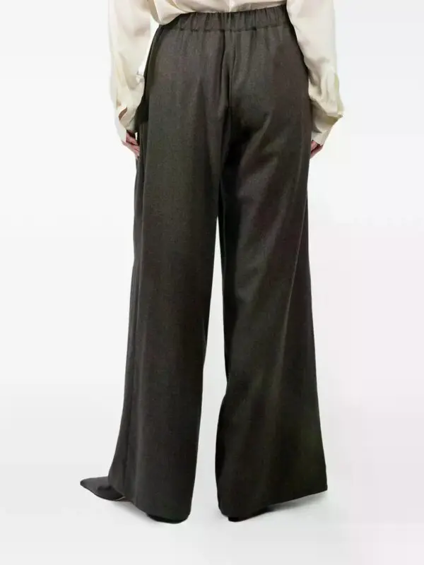 Dusan Pleated Wide Leg Pants
