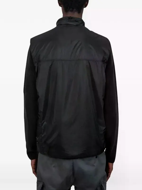 C.P. COMPANY Zip-up Gilet - Black