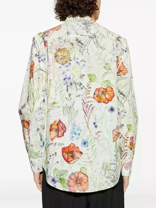 Alexander McQueen Floral-print Shirt