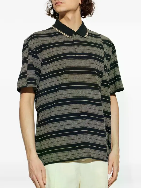 MARANT Safko Striped-pattern Polo Shirt