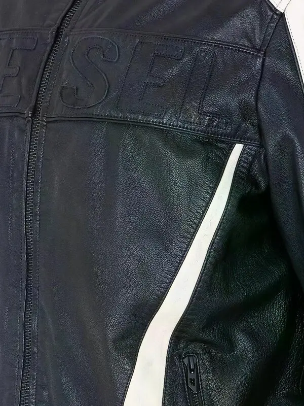 DIESEL® Logo-embossed Zip-up Jacket