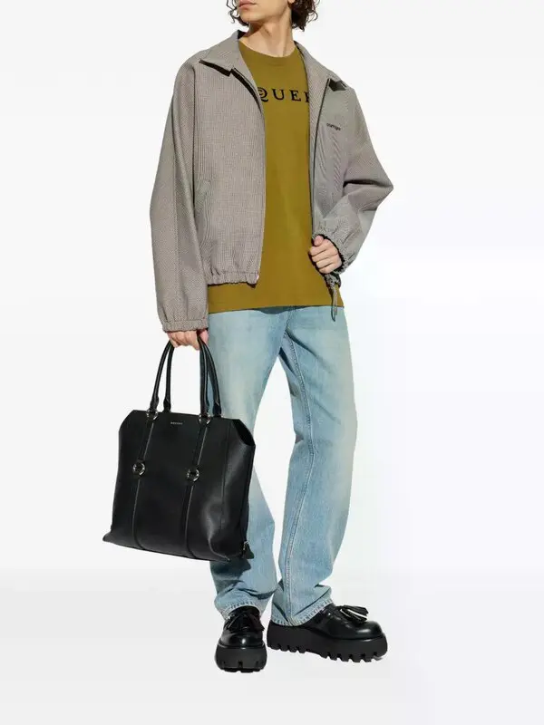 Alexander McQueen Logo-print T-shirt - Brown