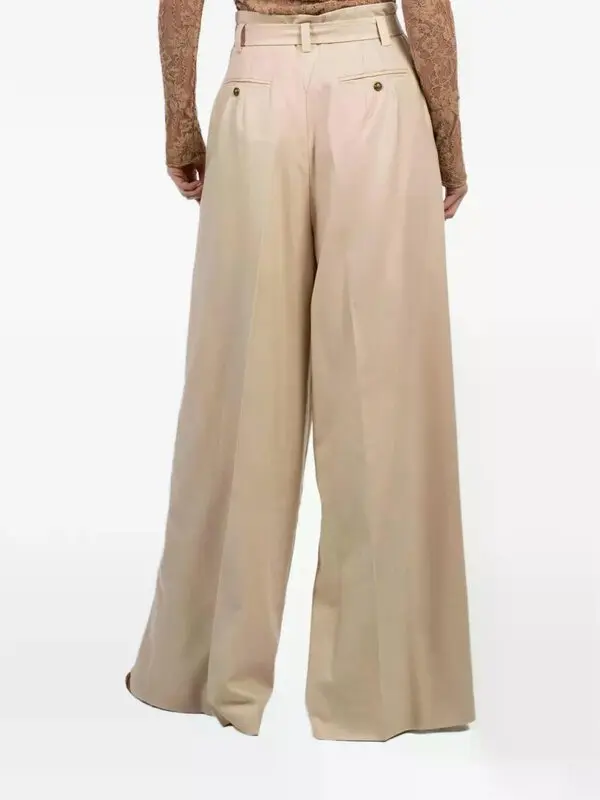 Zimmermann Belted Wide Leg Trousers