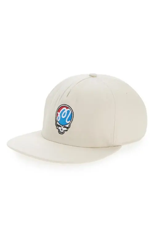 MALBON Grateful Dead Stealie Snapback Baseball Cap - Rainy Day