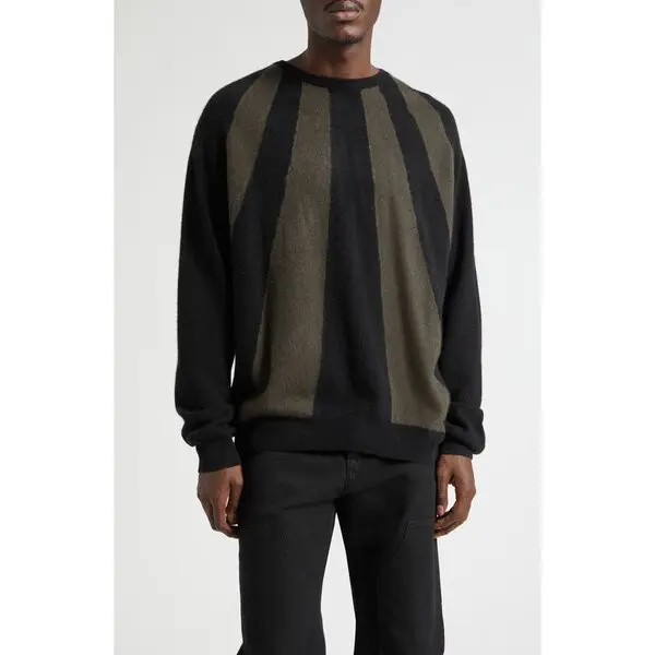 Frenckenberger Sunray Stripe Cashmere Sweater