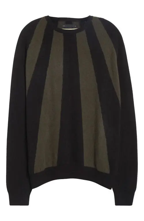 Frenckenberger Sunray Stripe Cashmere Sweater