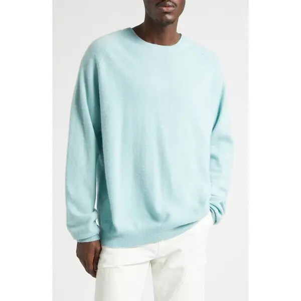 Frenckenberger Cashmere Crewneck Sweater - Cloud Blue
