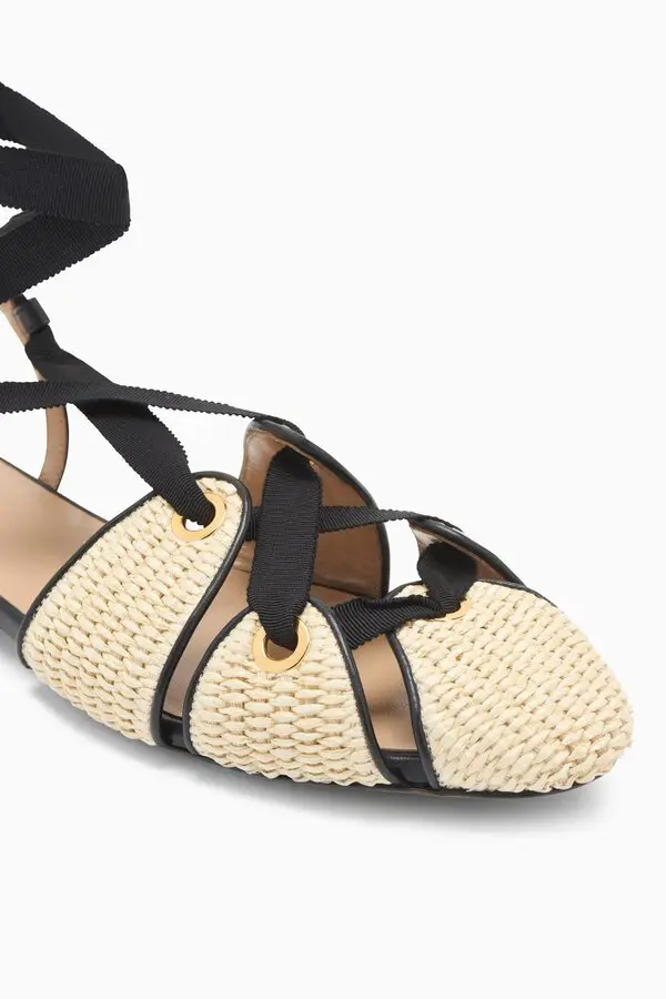 Ulla Johnson Artemis Eyelet Detail Flat