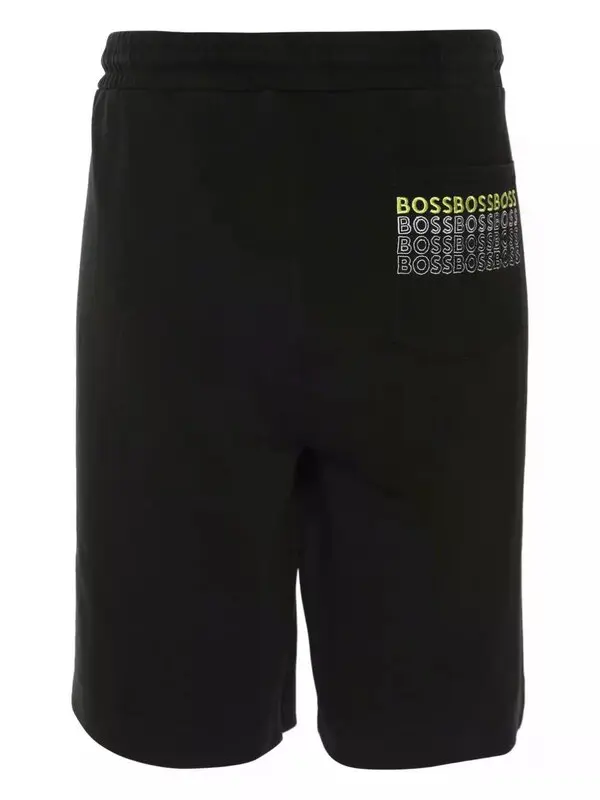 BOSS Logo-embroidered Drawstring Shorts