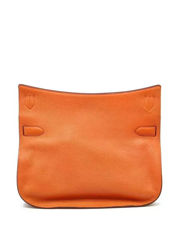 Hermès Jypsiere Leather Shoulder Bag - Orange