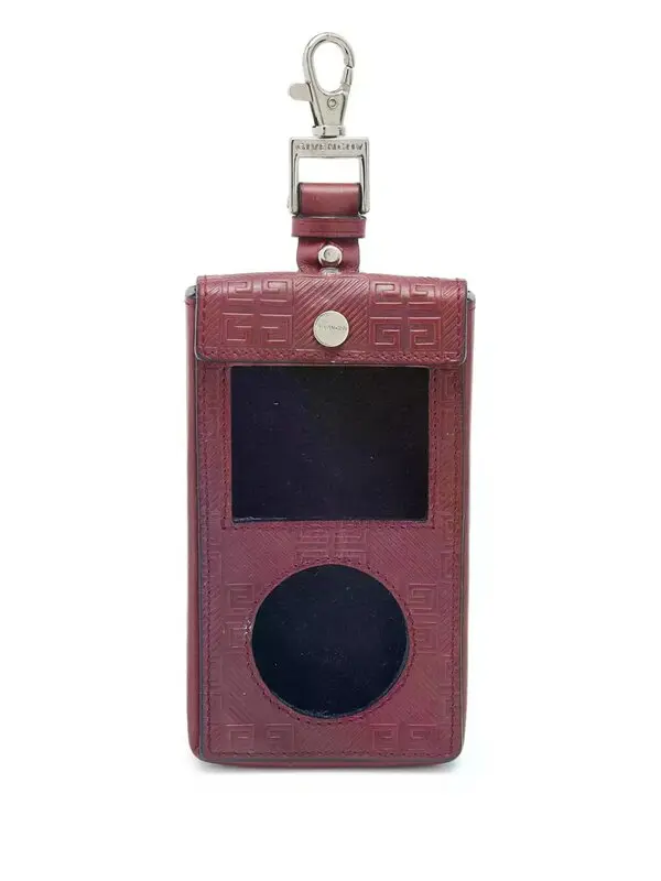 Givenchy 4g-debossed Ipod Case - Red
