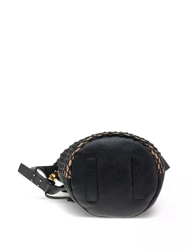 Alexander McQueen Mesh Net Bucket Bag