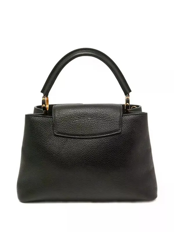 LOUIS VUITTON Capucines Soleil Shoulder Bag - Black