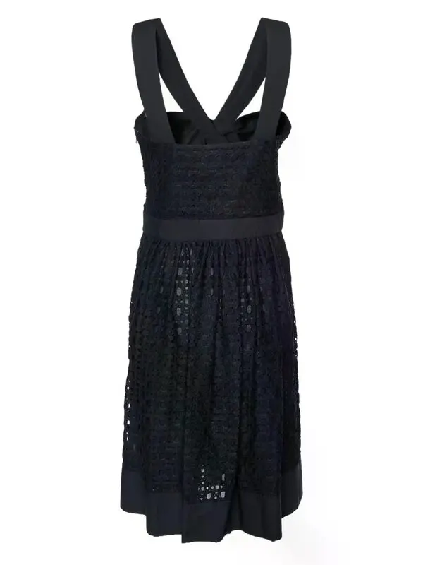 Moschino Lace-panelled Mini Dress