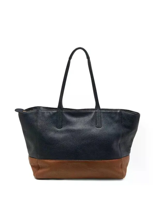 Mcm Leather Tote Bag