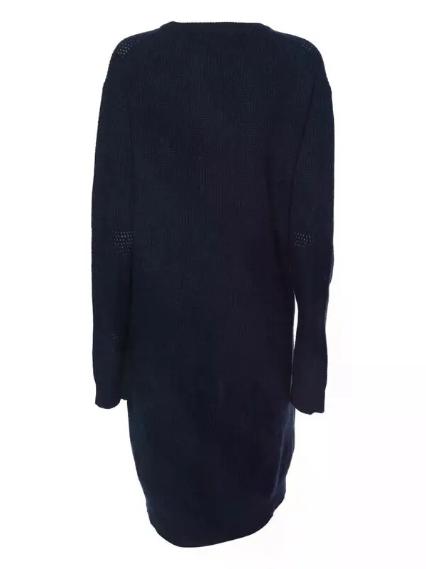 Kenzo Knit Sweater With Logo And Floral Embellishment