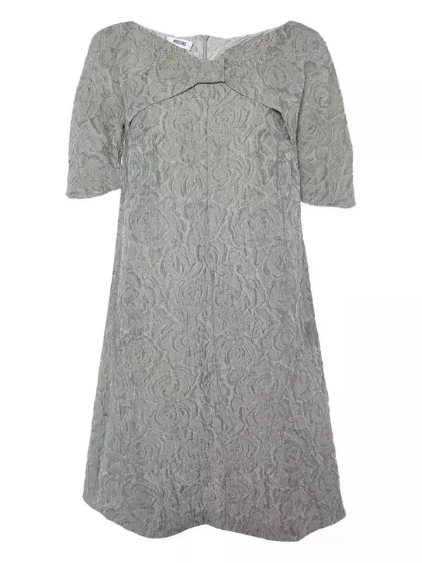Moschino Rose Cloqué Dress