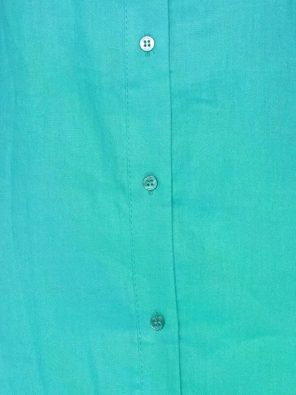 Marina Rinaldi Linen Button Down Shirt
