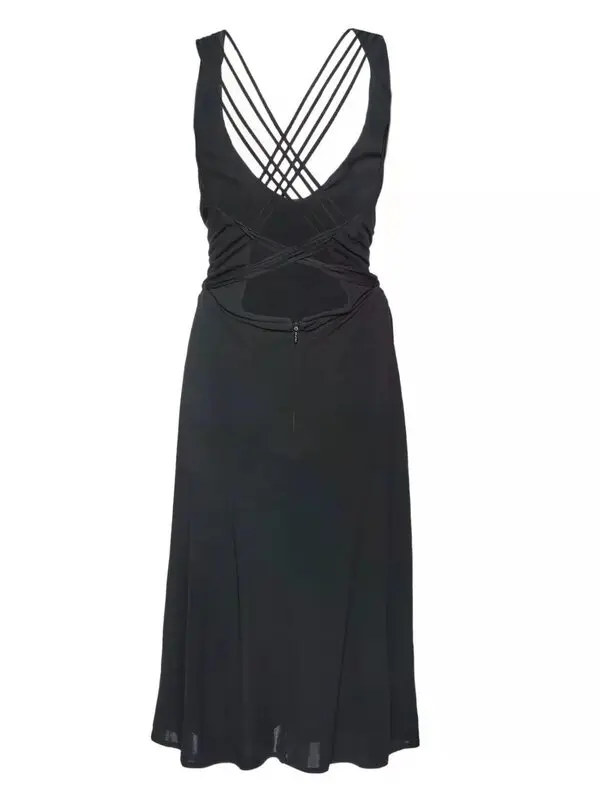 Versace Draped Dress