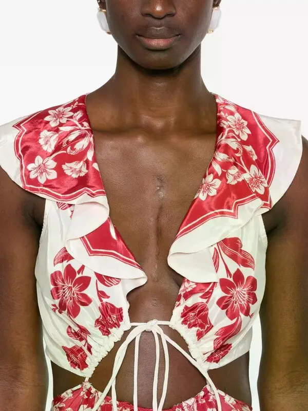 Farm Rio Guanacaste Ruffled Dress