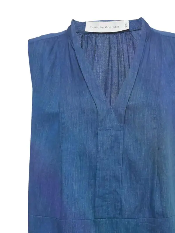 Victoria Beckham V-neck Sleeveless Blouse