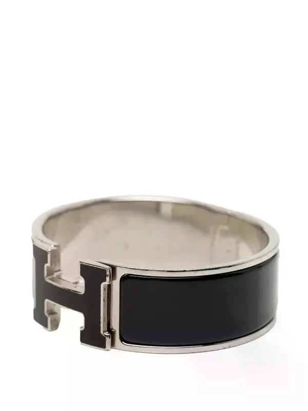 Hermès Wide Enamel Clic Clac H Bracelet Pm