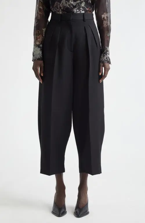 Altuzarra Dash Wool Ankle Pants - Black
