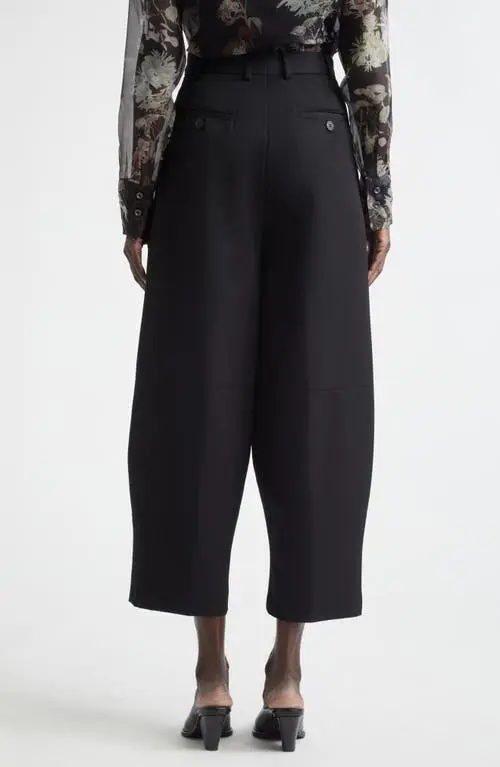 Altuzarra Dash Wool Ankle Pants - Black