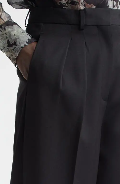 Altuzarra Dash Wool Ankle Pants - Black
