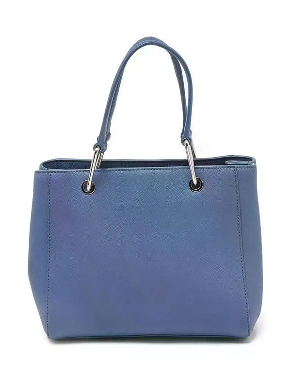Dkny Leather Tote Bag - Blue