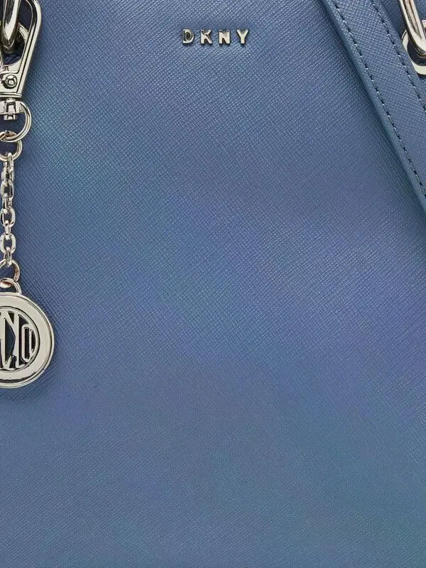 Dkny Leather Tote Bag - Blue