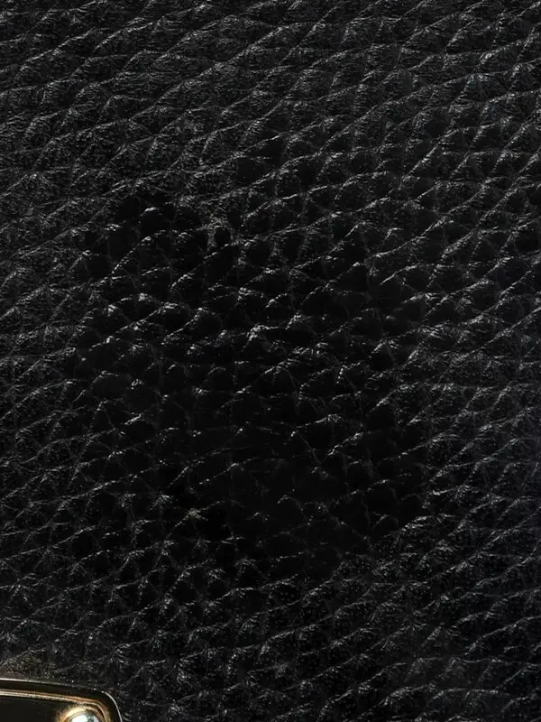 Michael Kors Tassel Leather Shoulder Bag - Black