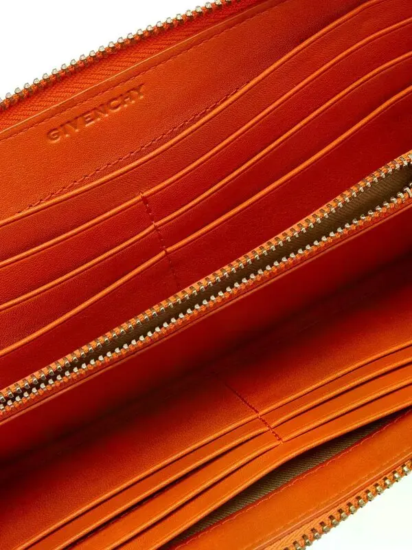 Givenchy Monogram-canvas Zip-around Wallet
