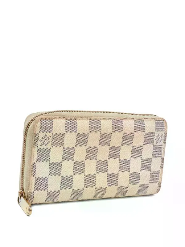 LOUIS VUITTON Damier Azur Check Wallet