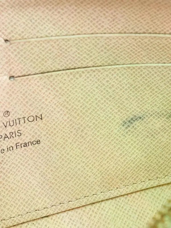 LOUIS VUITTON Damier Azur Check Wallet