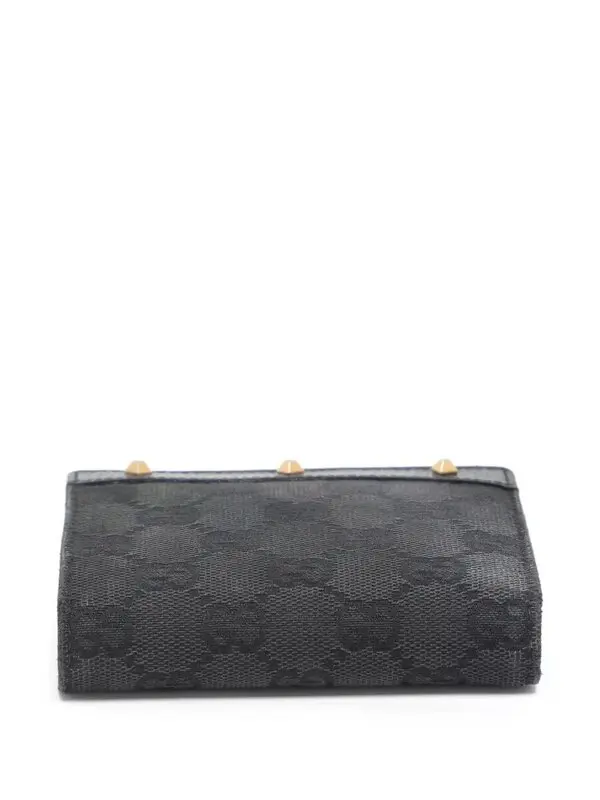 Gucci Canvas Stud Wallet