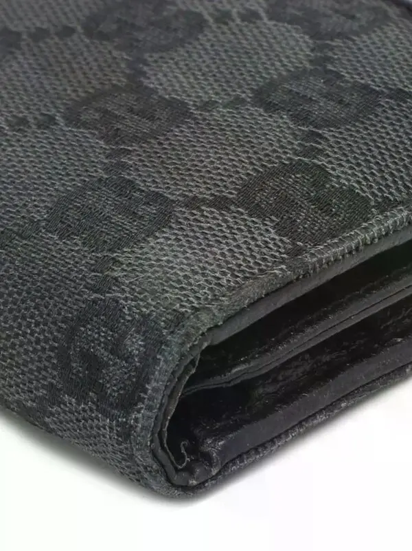 Gucci Canvas Stud Wallet