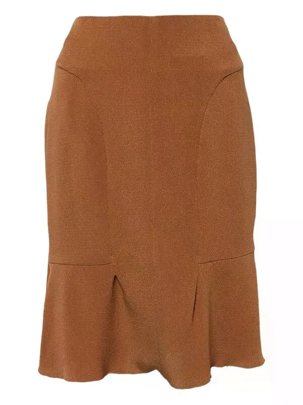 Marni Mini Silk Flared Skirt