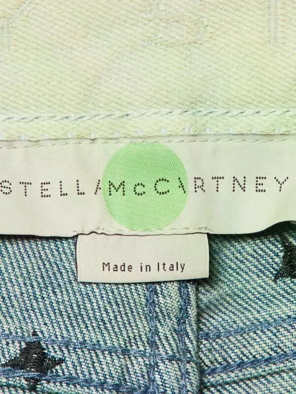 Stella McCartney Embroidered Jeans