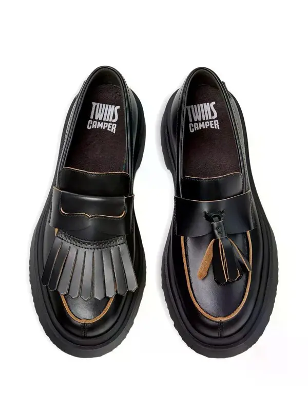 Camper Walden Twins Loafers - Black
