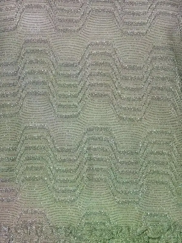 Missoni Metallic Pleated Top