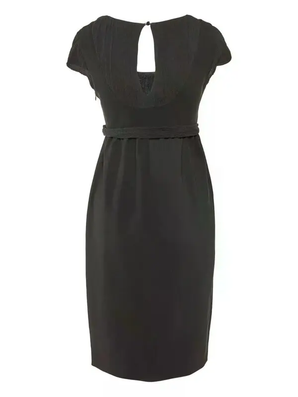 Moschino Cap-sleeve Midi Dress